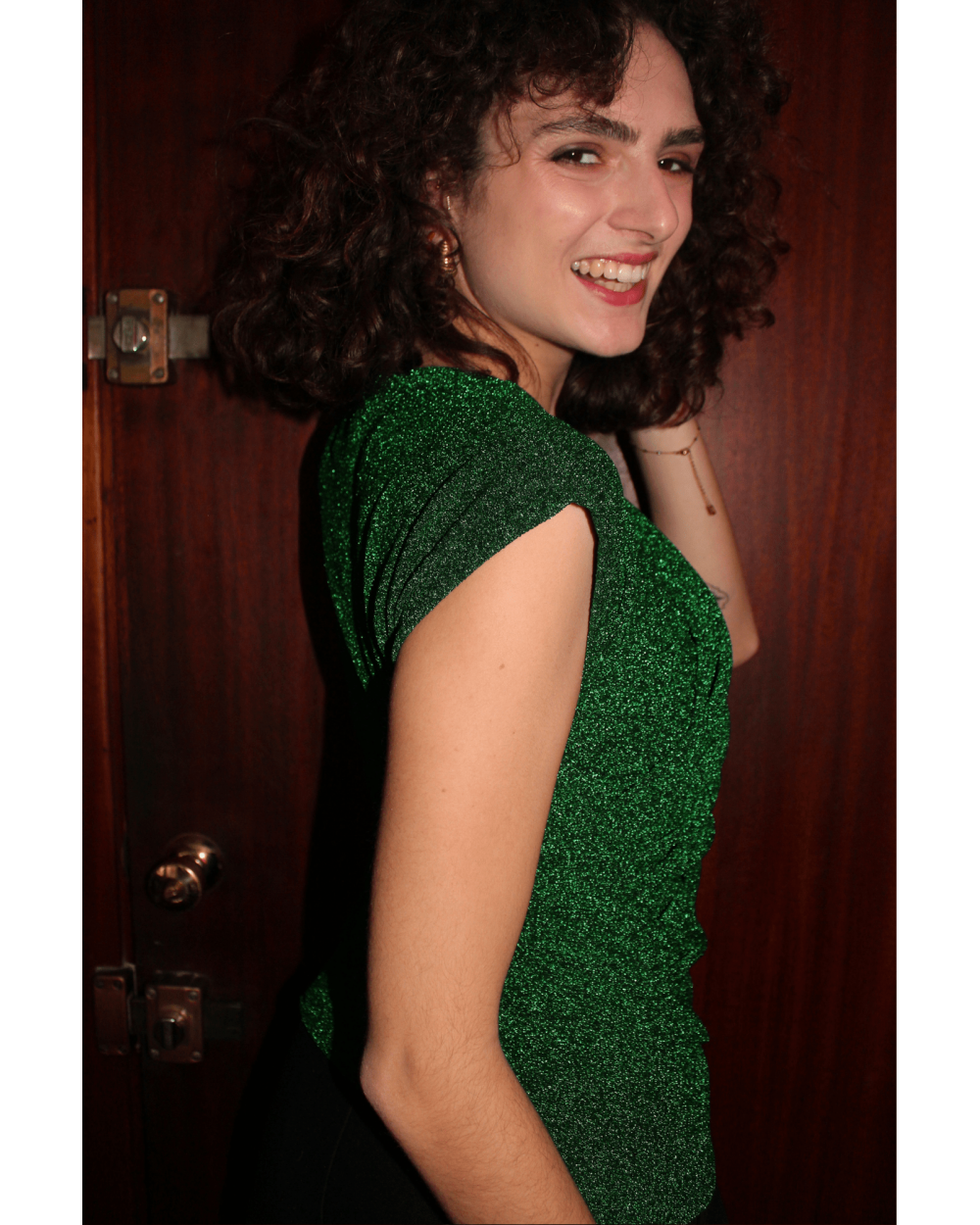 Box location vêtements - Top Nina Vert