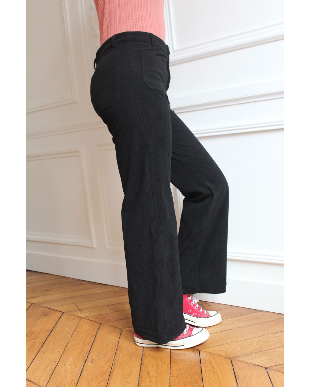 Box Location Vêtements - Pantalon Prety Noir
