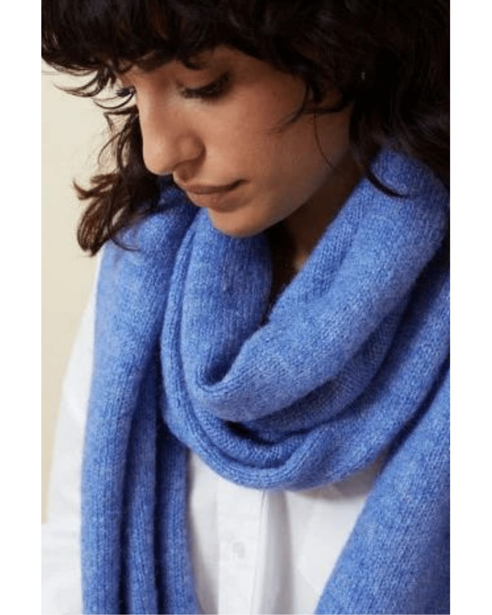 Box location vêtements - Echarpe Garçonne bleue